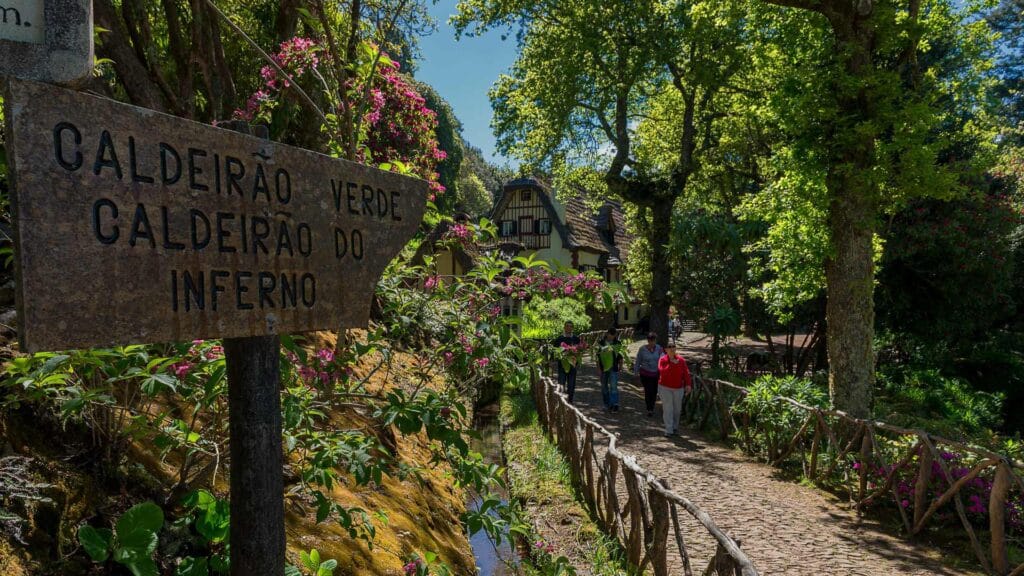 PR6 Levada das 25 Fontes + Risco waterval | De bekendste wandeling van ...